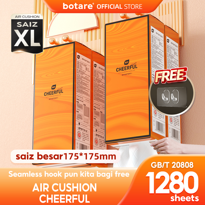 [4PCS]Botare Hanging Tissue Paper AIR-cushion Cheerful Tissue 4-Ply ...