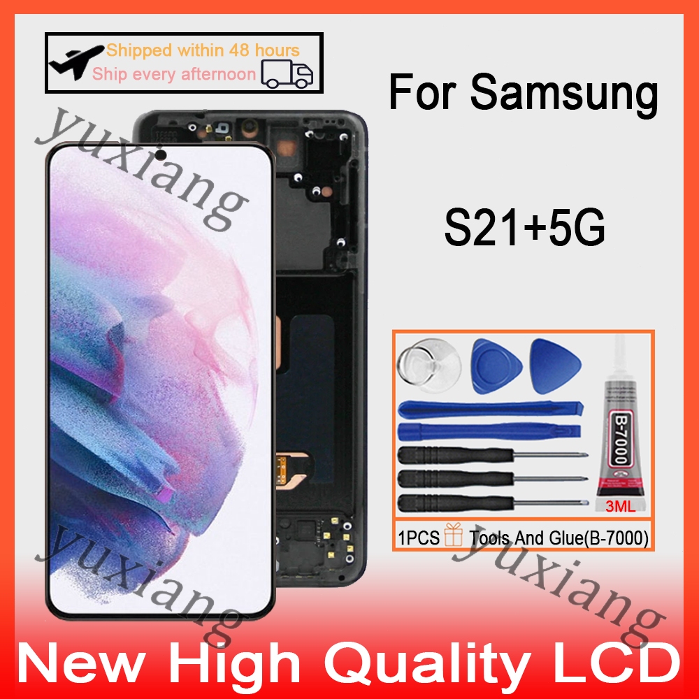 Original AMOLED Samsung Galaxy S21+ 5G S21 Plus 5G LCD Display Touch ...