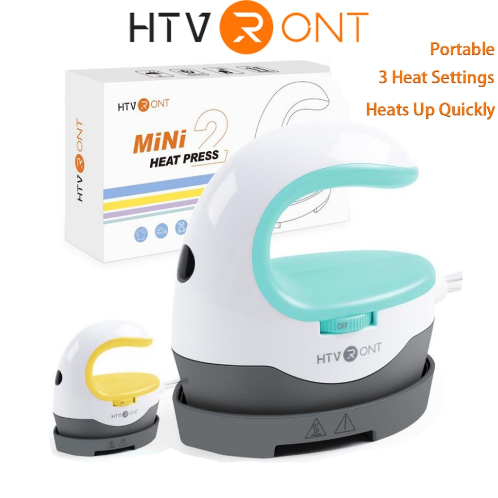 HTVRONT 220V Mini Heat Press Machine Small Heat Press Meter for T ...
