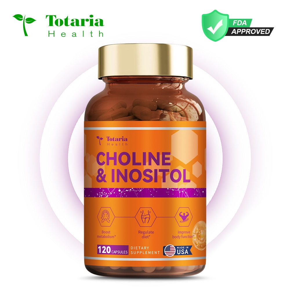 Totaria Choline Inositol Supplements Energy Metabolism Liver Health ...