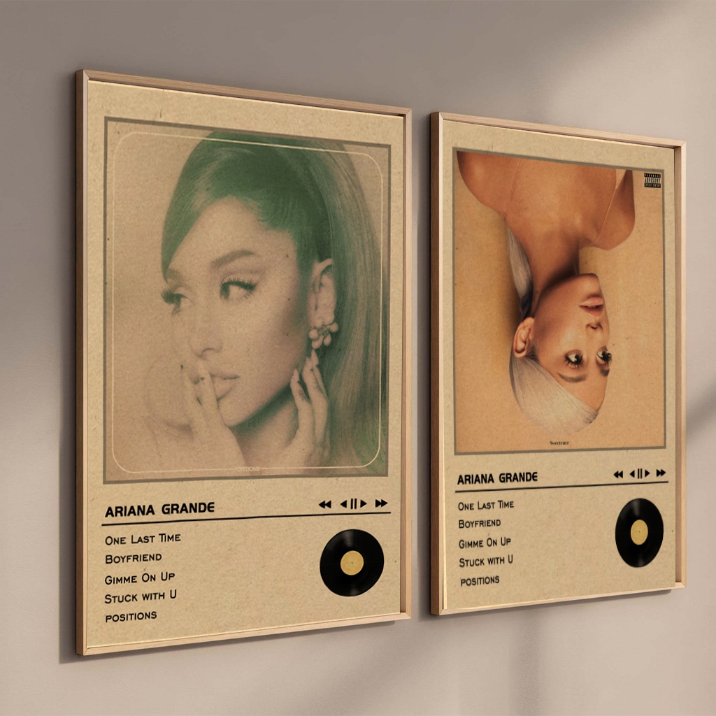 Hot Music Album Star Ariana Grande Poster Rock Poster Hip Hop Posters ...