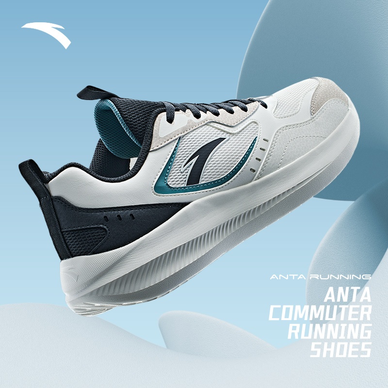 [5KM+] ANTA Men Running Shoes Light Cushioning Rebound Jogging Fitness ...