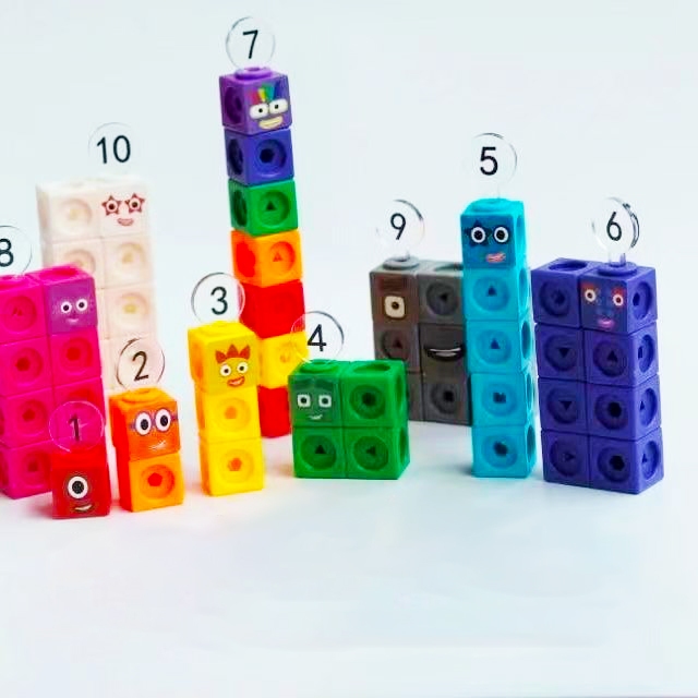 [EXBEPE] Numberblocks MathLink Cubos 1-10 Number Blocks Mathematics ...