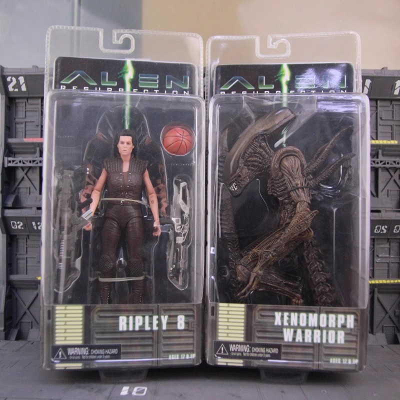 NECA Alien 4 Ripley Diving Alien 14th Generation Jointed Action Figure ...