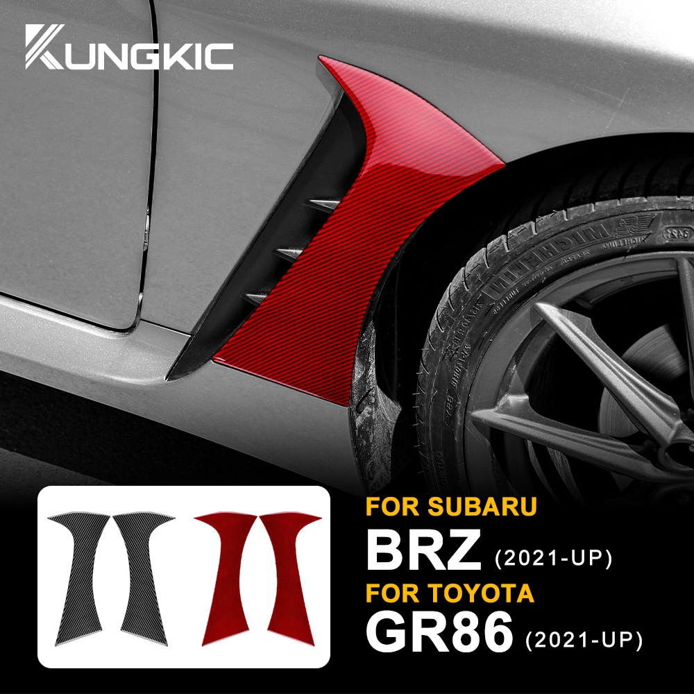 KUNGKIC Carbon Fiber For Subaru BRZ Toyota GR86 2021-2024 Car Side ...