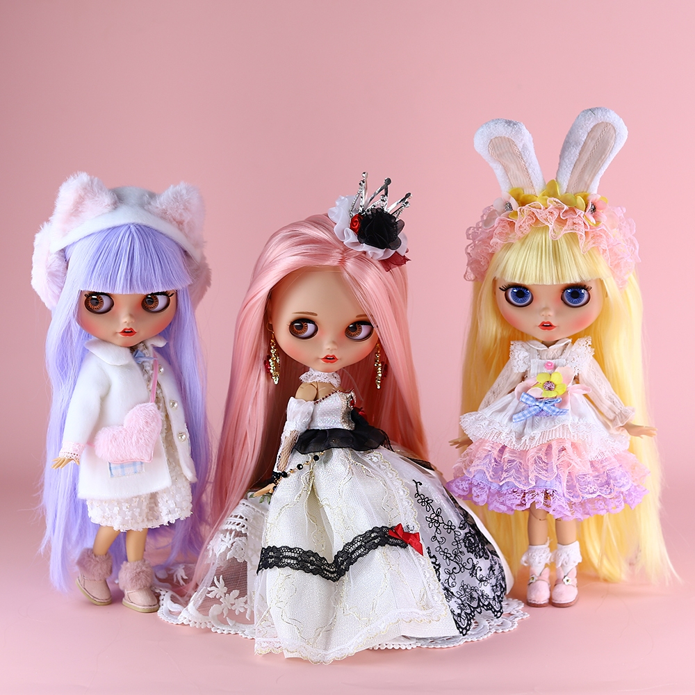 DBS blythe doll ,official make tan skin ,nude doll and set doll all ...
