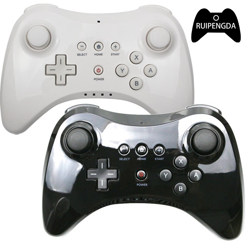 Wireless Bluetooth Classic Controller for Wii U Pro Gamepad Compatible ...