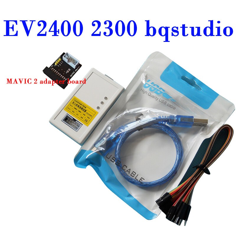 NEW EV2400 2300 bqstudio unlock communication coulometer chip burn tool Drone battery repair ...