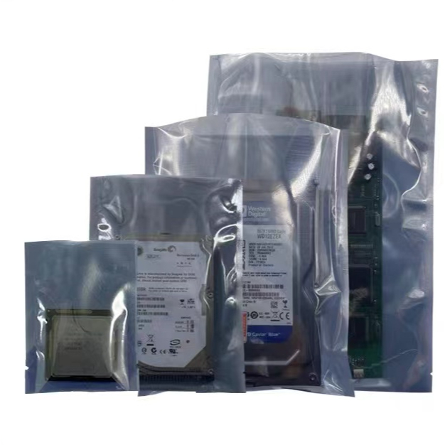 100pcs ESD Bag Anti-Static Flat Mouth Hard Drive Shielding Bag ...