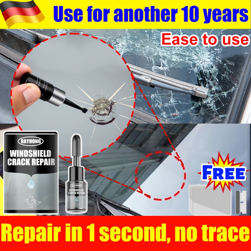 100% Successful repair rate Windshield Repair Kit 20ml Gam cermin ...