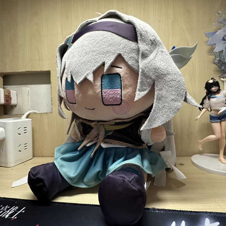 Anime Game Honkai: Star Rail Firefly Kawaii Cosplay 30cm Sitting Plush ...