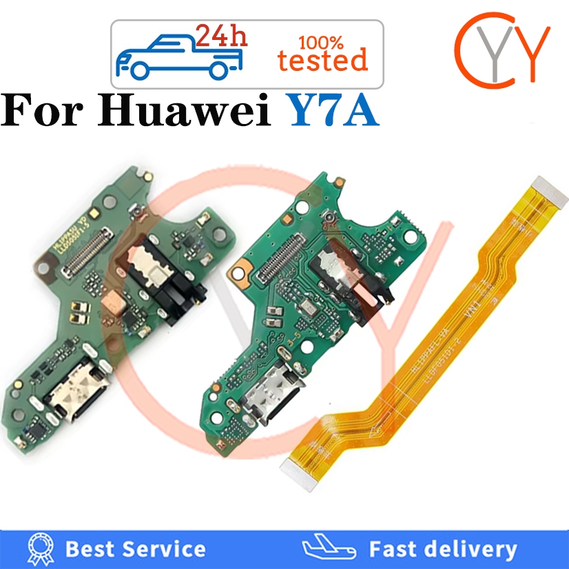 With IC For Huawei Y7A USB Charging Port Dock Board Charger Connector ...