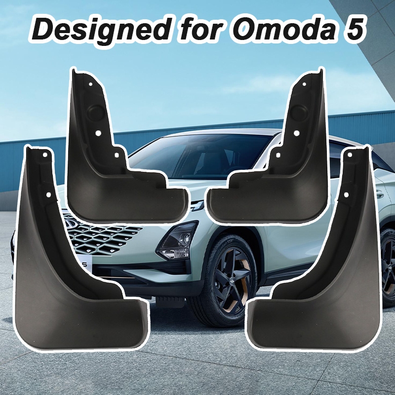 1set Car Tire Fenders Mudguards Chery Omoda 5 Splash Guards Mud Flaps ...