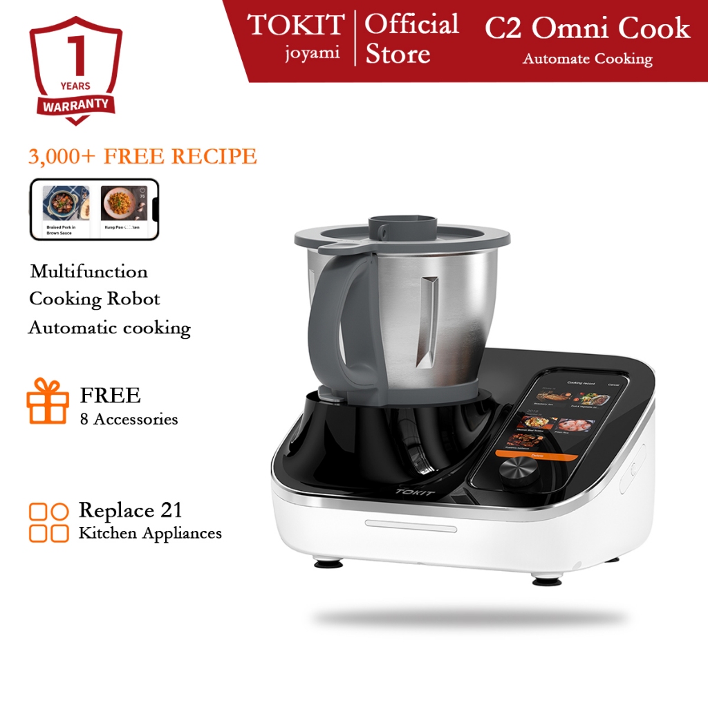 TOKIT C2 Omni Cook Robot Smart AI Cooker 21 Cooking Functions In One ...
