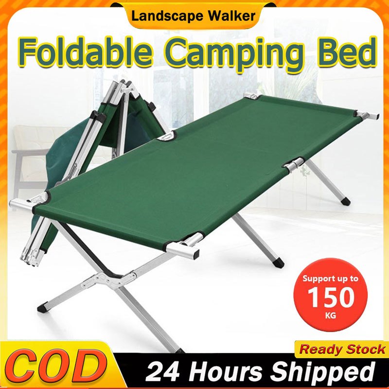 【Landscape Walker】Foldable Camping Bed Folding Sleeping Camping Bed ...
