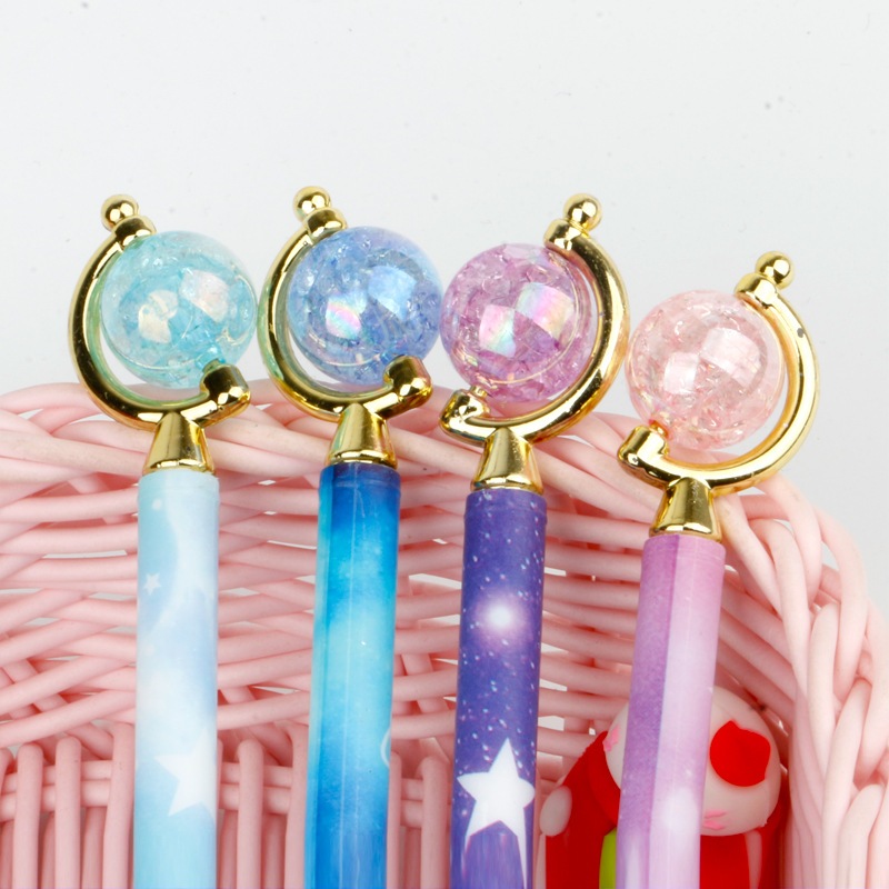 Kawaii Starry Sky Gel Pens Cute 0.5mm Black Ink Neutral Pens Portable ...