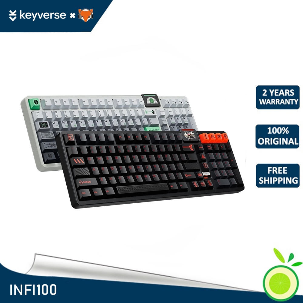Keyverse infi100 Aluminum Tutuo 98 is equipped with a three-mode ...