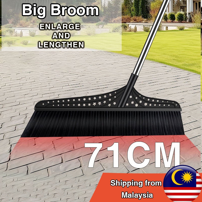 【Malaysia Spot】71CM large Broom Extra outdoor broom Large Duster ...