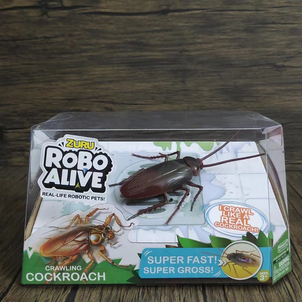 ZURU ROBO ALIVE Crawling Cockroach Battery-Powered Robotic Toy Robotic ...