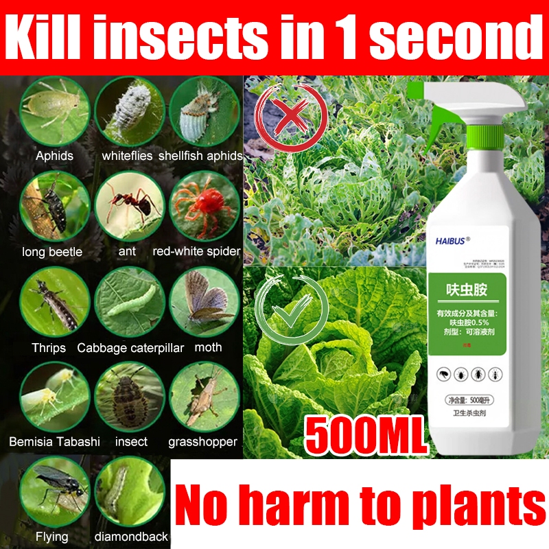 Kill pests in 1 second organik racun serangga tanaman500ml Not harmful ...