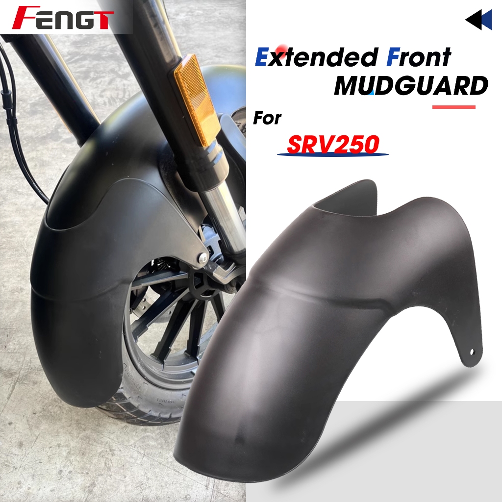 Front Fender FOR QJMOTO SRV250 SRV300 SRV400 Refit Lengthen Fender ...