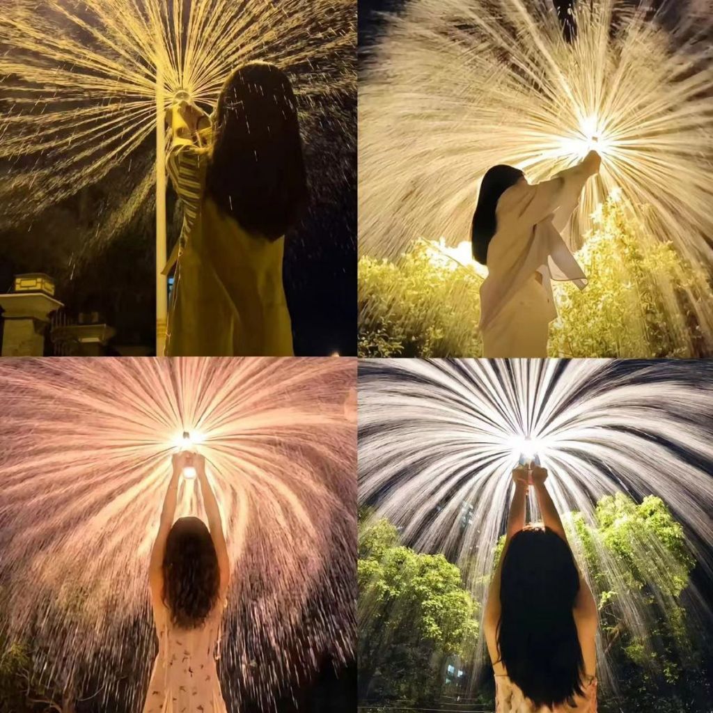 Influencer Fireworks Water Gun Nourishing Water into Flowers A Bottle ...