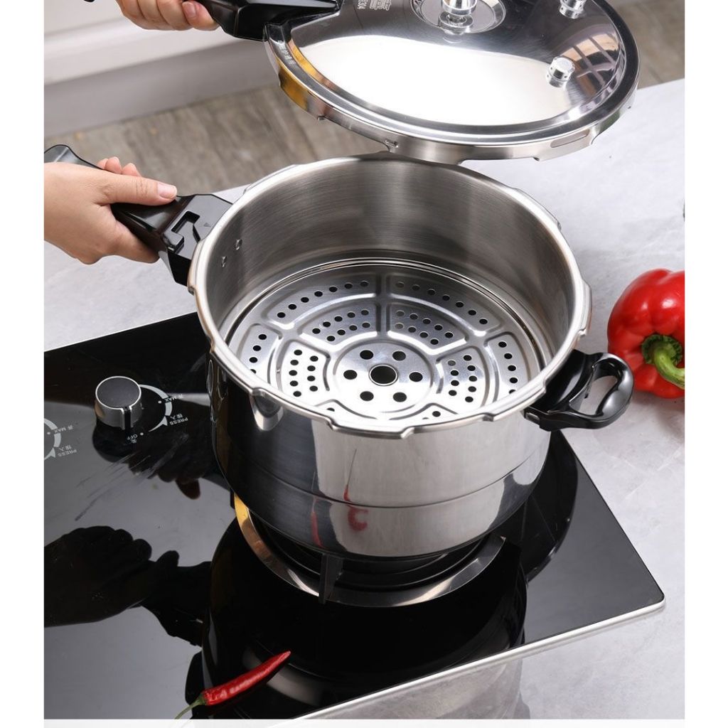 RESSURE STAINLESS STEEL COOKER 9 LITER 26cm PRESSURE COOKER With ...