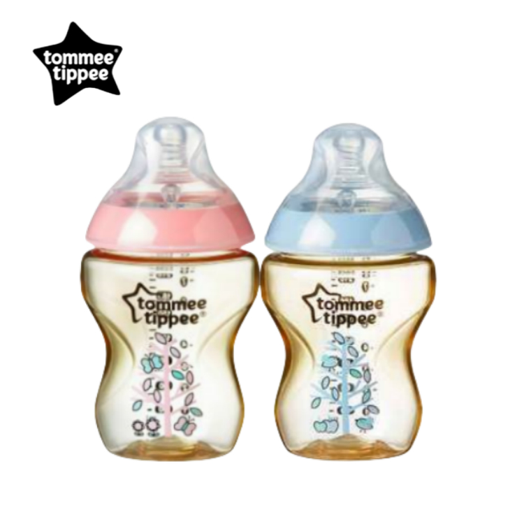 Tommee Tippee Closer to nature anti colic PPSU baby feeding bottle wide caliber automatic 150 ...