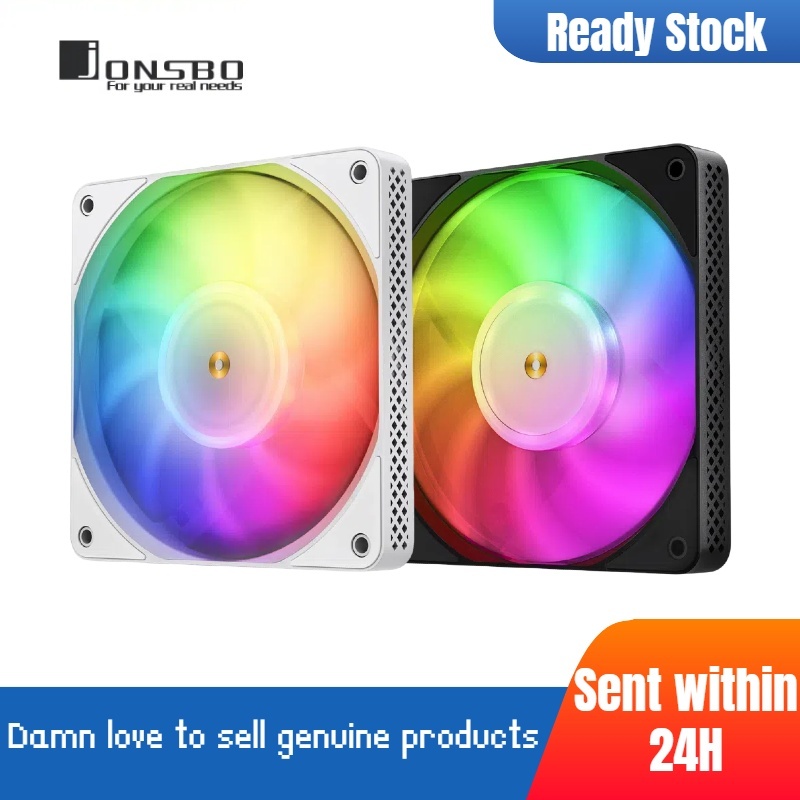 JONSBO ARGB Computer Case Cooling Fan HF1215 Colorful 5V ARGB Ultra ...