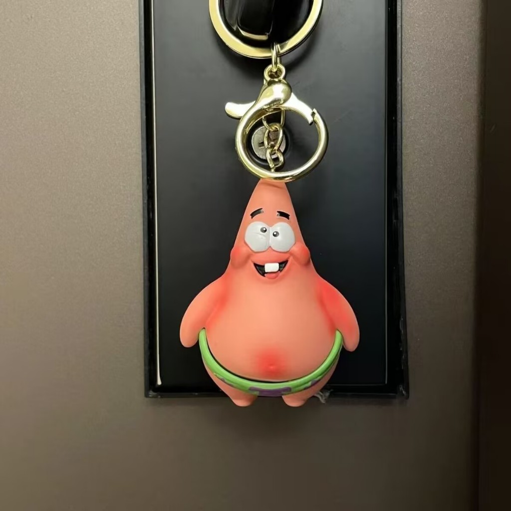 Patrick Star Keychain Cute Bag Charm Pendant SpongeBob SquarePants ...