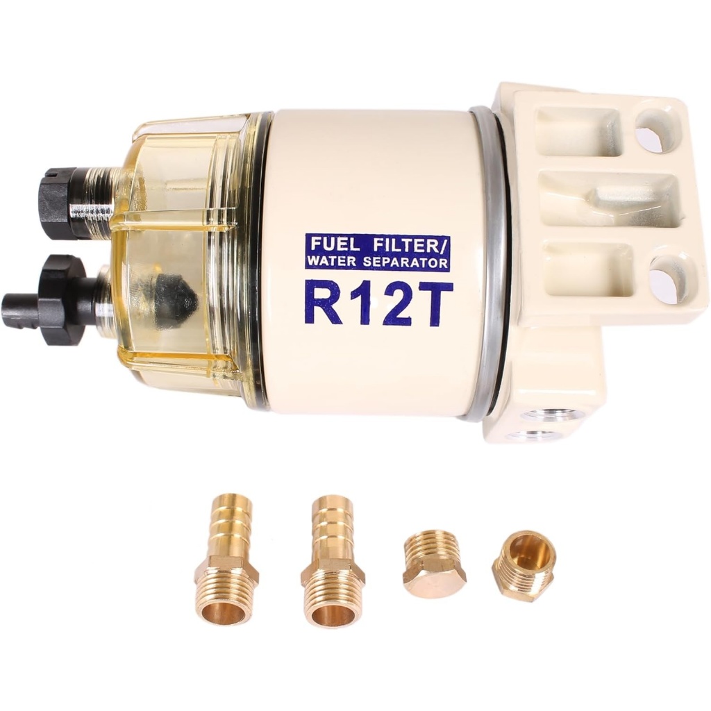 Marine Engine S3240 R12T Fuel Filter Water Separator for Gasoline and ...