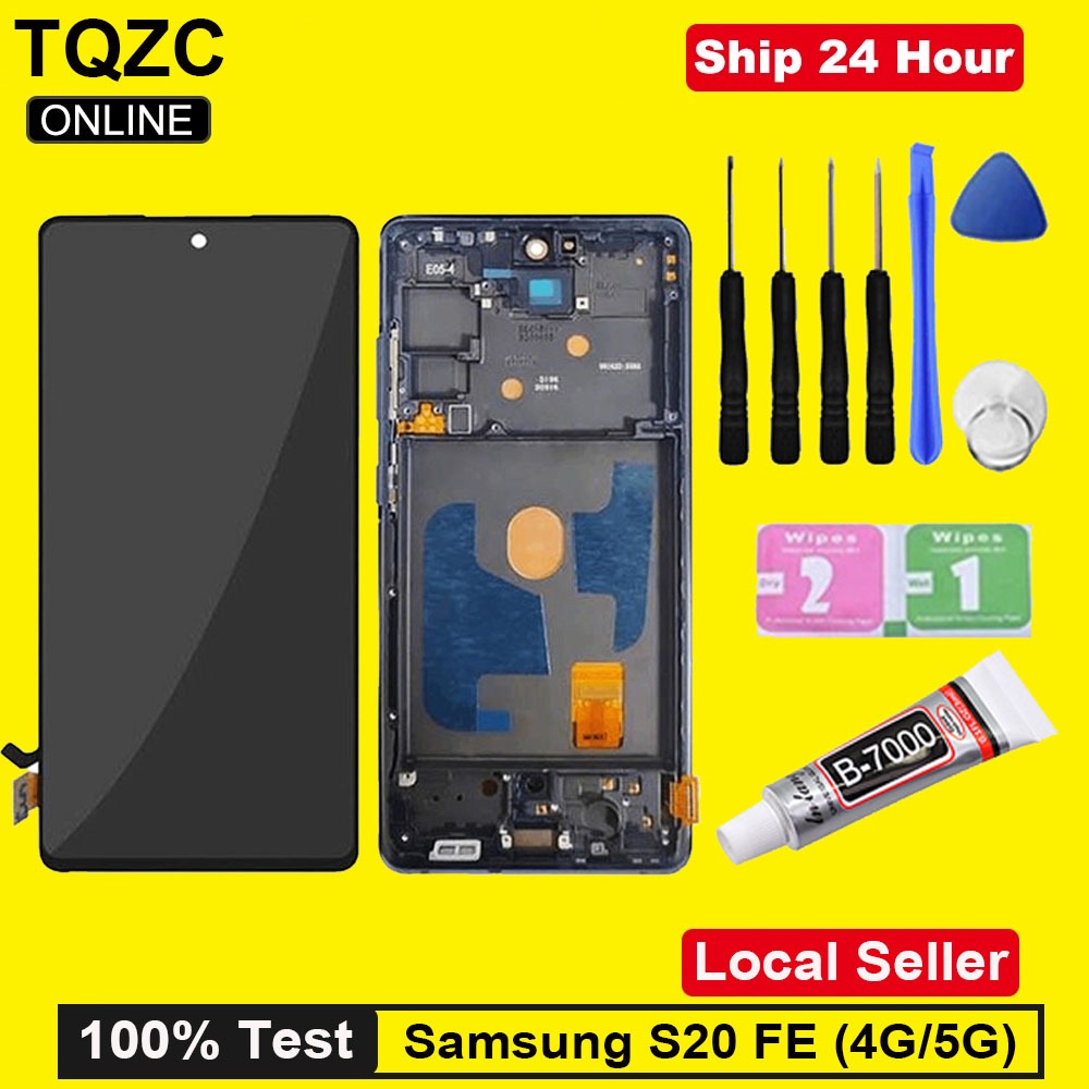 TQZC Original LCD For Samsung Galaxy S20 FE (4G/5G) G781 LCD Display Touch Screen Digitizer ...