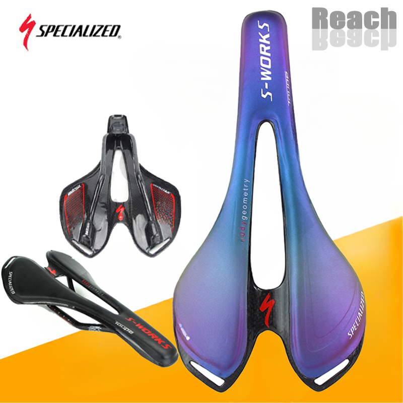 Swork New Chameleon Leather Full Carbon Fiber + Full Nylon Leather Road ...