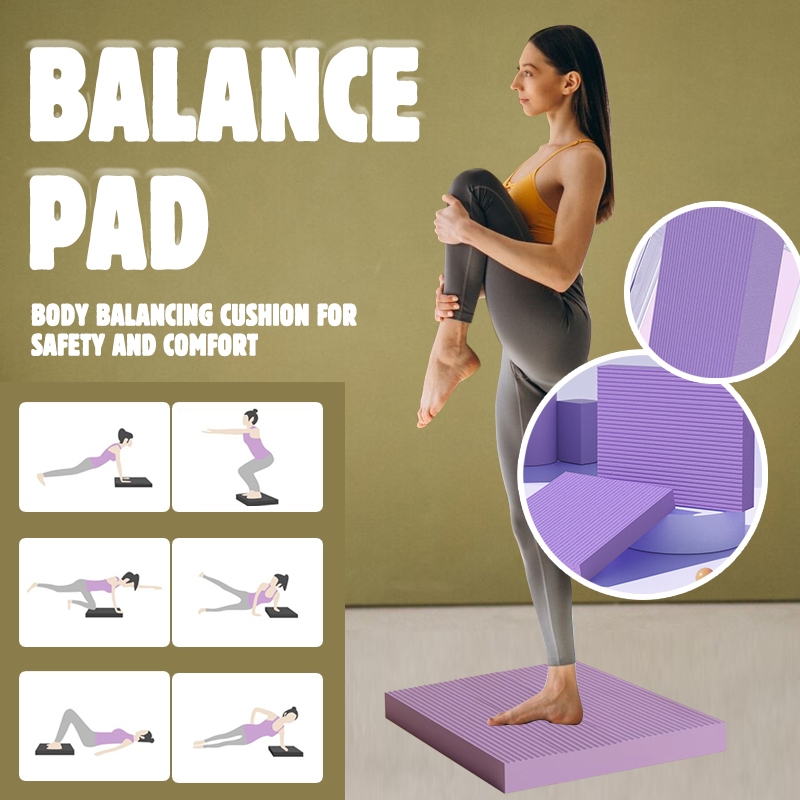 NBR Folding Fitness Board Support Balance Pad Balance Pad Kneeling Pad ...
