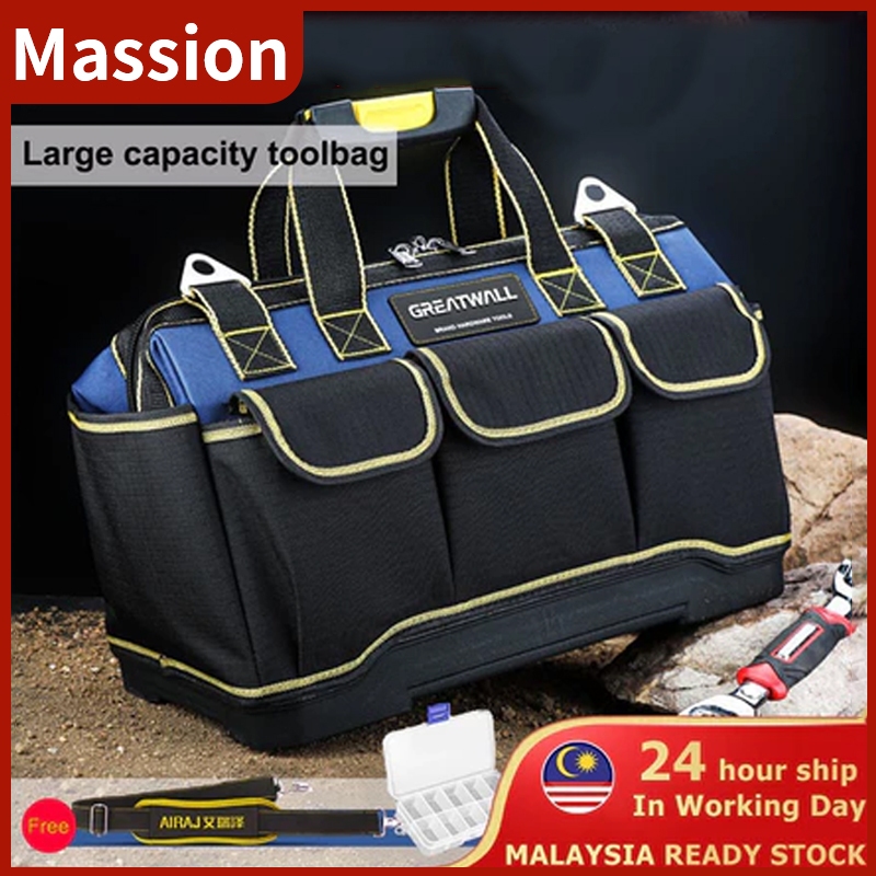13"16 "17"18" 19" 21"ABS Tool Bag Heavy Duty Tools Bag Electrician Tool ...