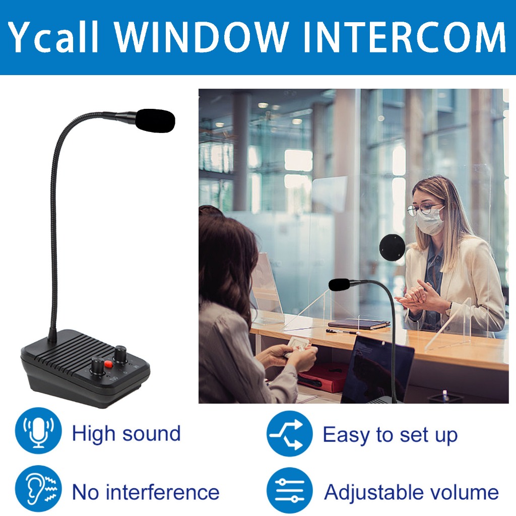 3W Dual Way Intercom System Counter Interphone Zero-touch For Business ...
