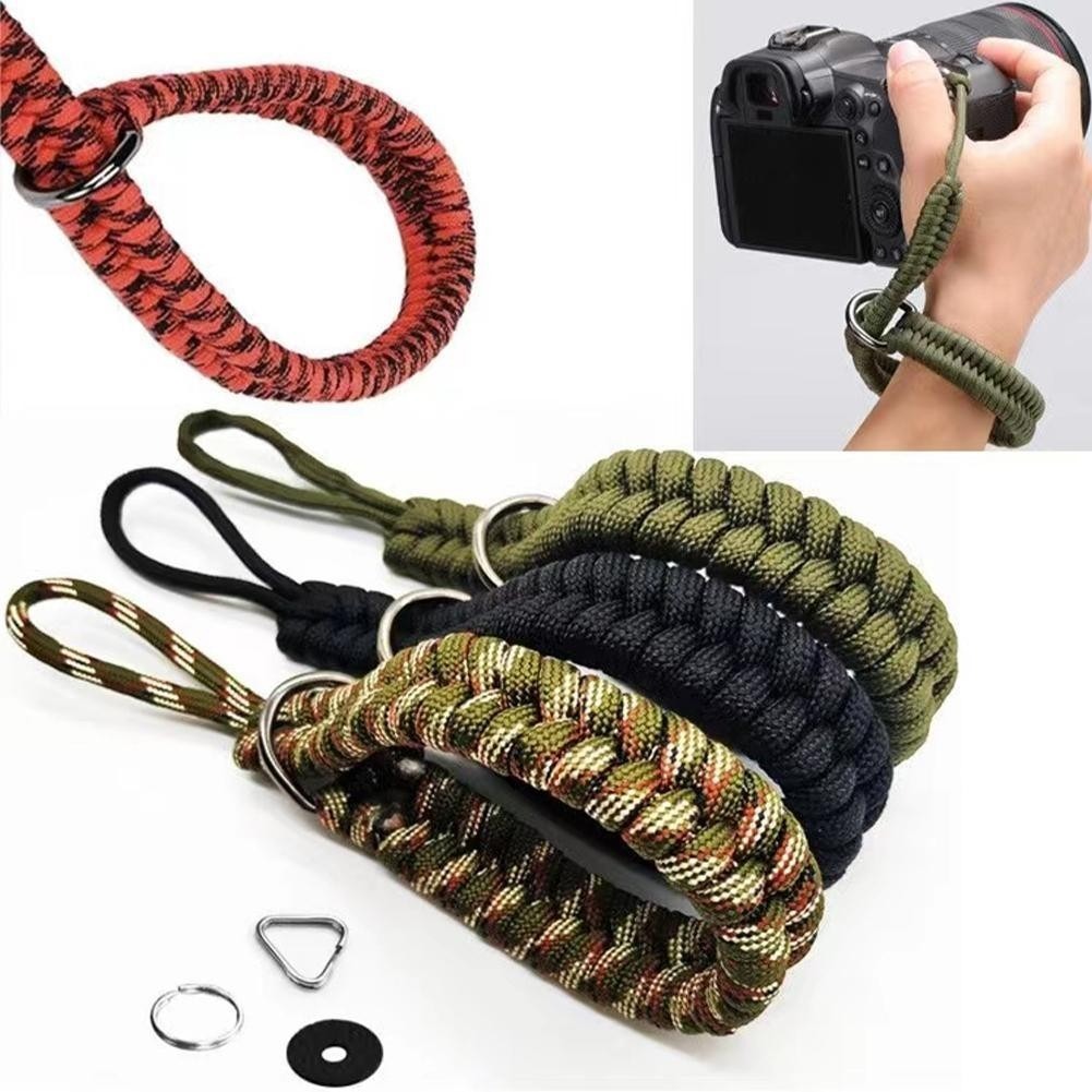 Handmade Weave Camera Wrist Strap Hand Straps For DSLR Mirrorless ...