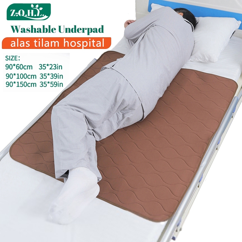 Waterproof Bed Pad Underpad for Adult Washable Pelapik Tilam Kalis Air ...
