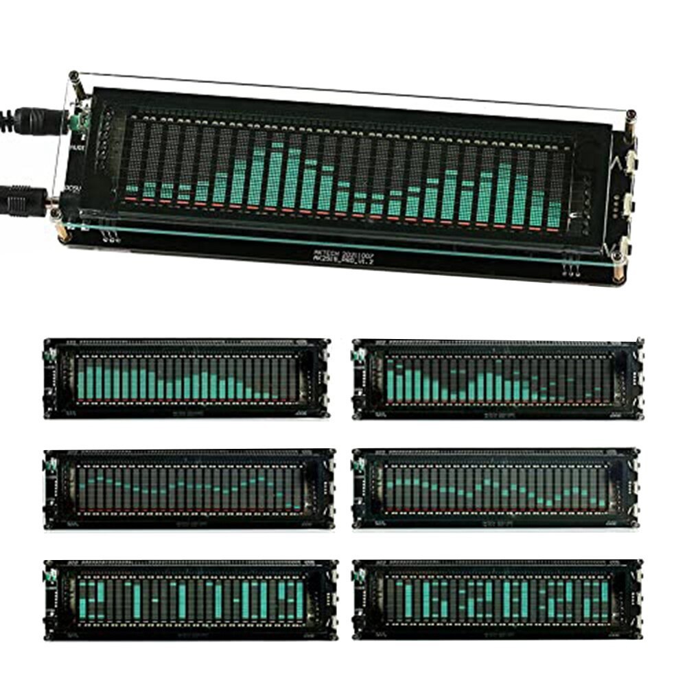 New VFD2515 Audio Spectrum Analyzer VFD Sound Level Meter VU Meter ...