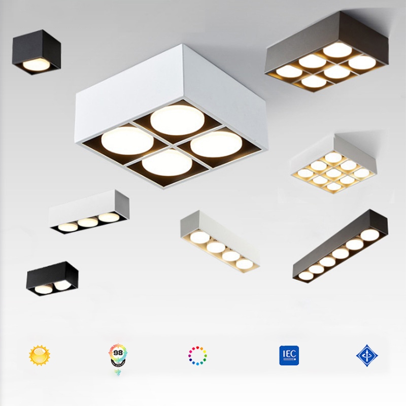 LAMPU SOROT LED LAMPU SILING MODERN MINIMALIST SPOTLIGHT CREATIVE ANTI ...