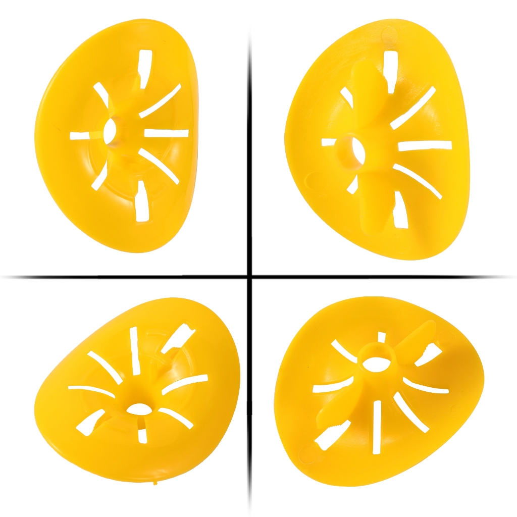 Yellow Plastic Bee Catcher Flower Shaped Flying Insects Funnel Wasp ...