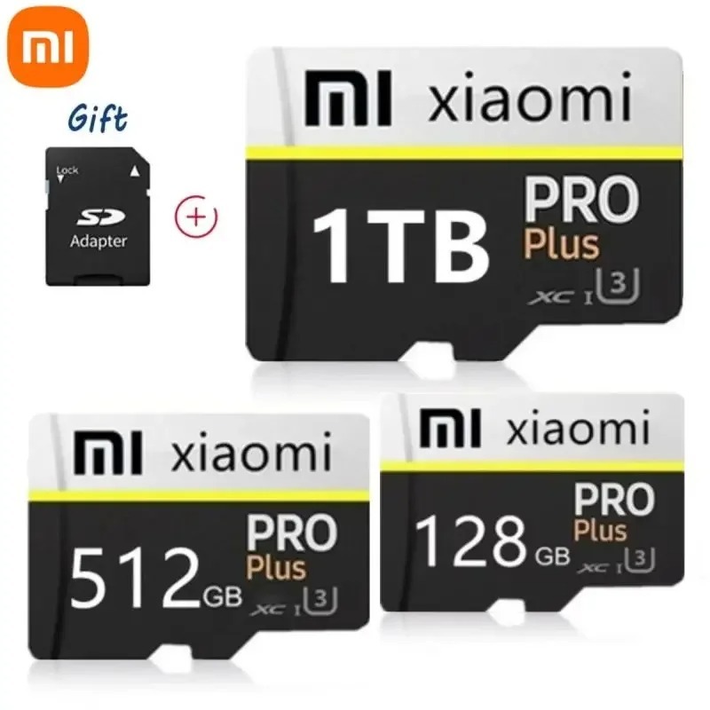 Xiaomi 2TB 1TB SD Memory Card 128GB 256GB 512GB Ultra-fast Transfer Micro TF SD Card Portable ...