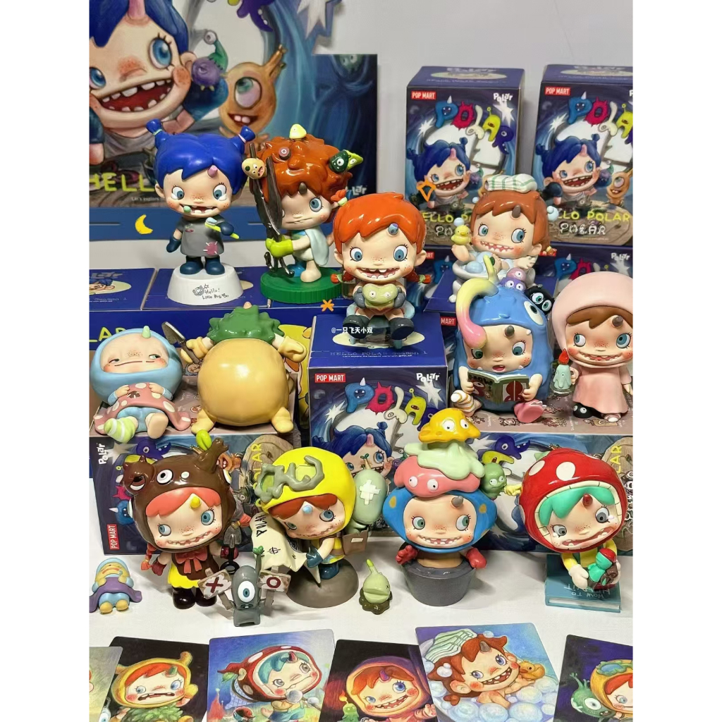POPMART authentic POLAR V1 Hello POLAR Season one Series pop mart ...