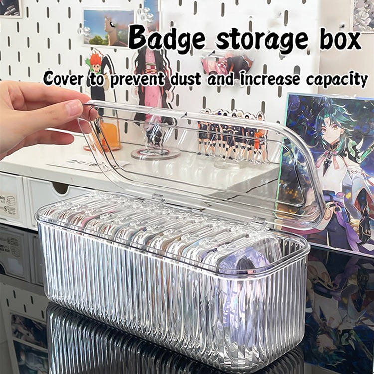 Badge Storage Box Badge Protective Cover Storage Rack Badge Display ...