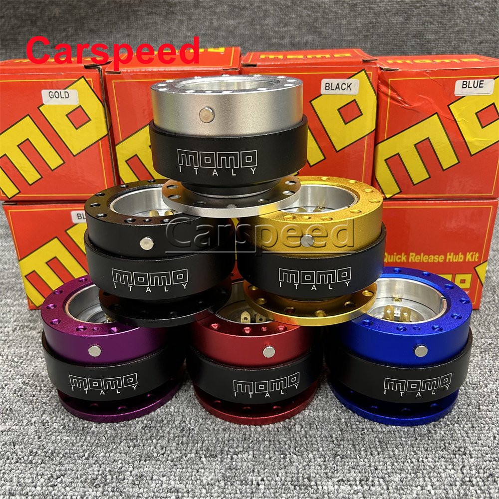 MOMO Car Racing Steering Wheel Quick Release Hub Adapter Snap Off Boss ...