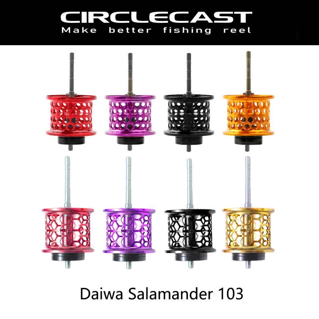 Daiwa SALAMANDURA/TATULA 103 Spool Refit Ultralight Spool Baitcasting ...
