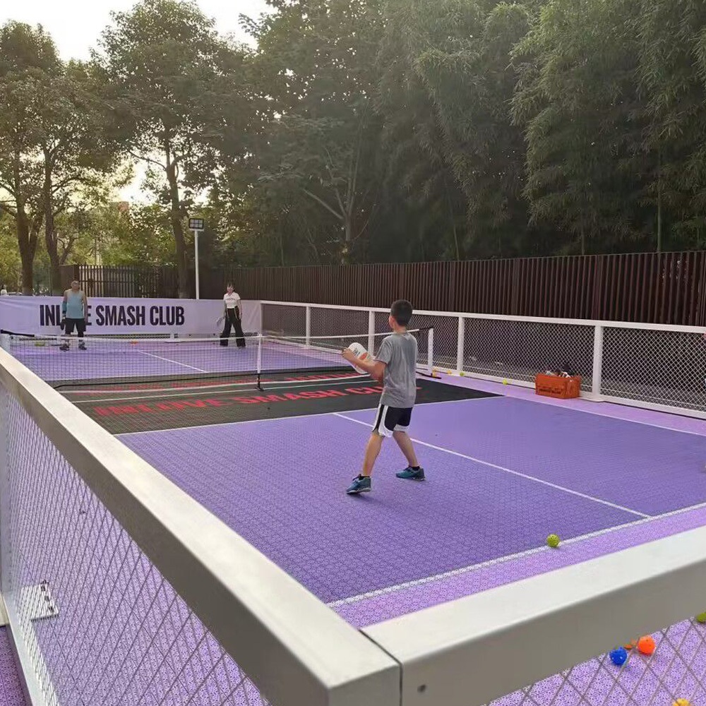 Beable Outdoor Use PP Interlocking Flooring Pickleball Court Floor Mat ...