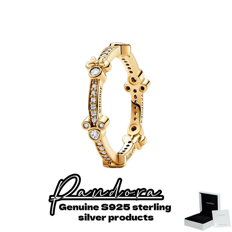 Original authentic S925 pure silver jewelry【with Pandora Box】ring ...
