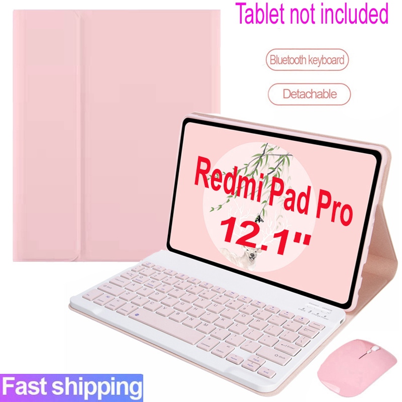 Case with Keyboard For Redmi Pad Pro 12.1 2024 Red mi Pad pro 12.1 ...