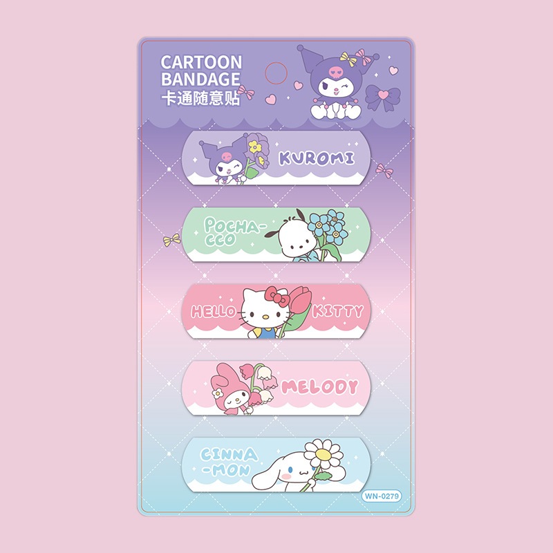 20Options Cute Cartoon Sanrio Capybara Band Aid Hemostasis Adhesive ...